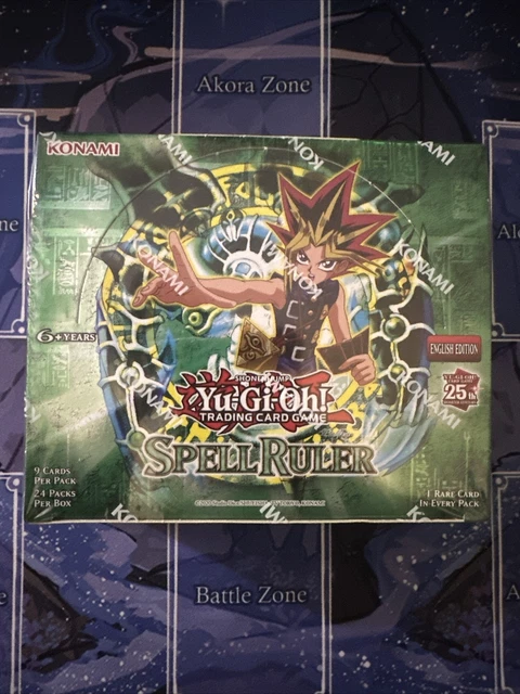YU-GI-OH! SEALED SPELL Ruler 25th Anniversary Booster Box #1 £60.00 - PicClick UK