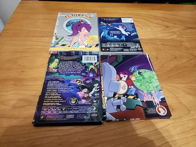 FUTURAMA TV SERIES DVD Sets Vol. 1-2 Volume Season 1, 2 + 2 Movies $35. ...