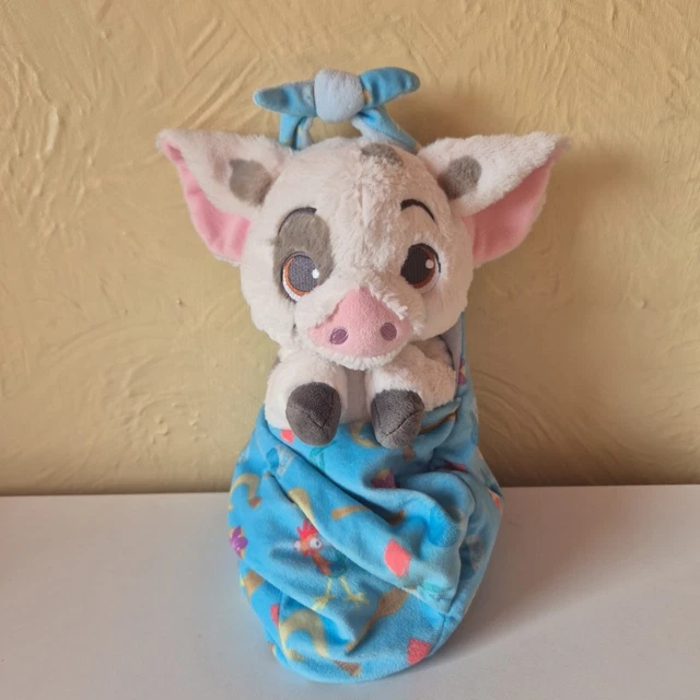 DISNEY PARKS - Disney Babies Baby Pua Plush With Pouch Blanket £18.95 ...