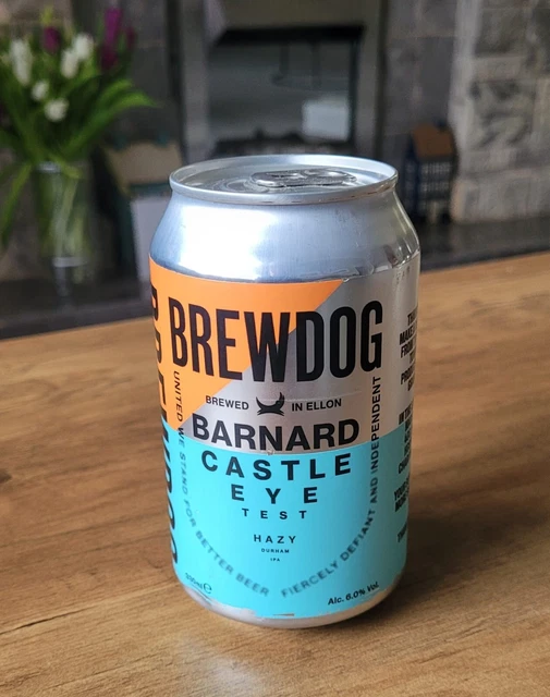 BREWDOG BARNARD CASTLE Barnard Eye Test beer can unopened £3.83 ...