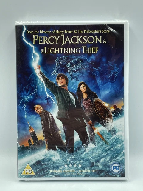 PERCY JACKSON & The Lightning Thief [DVD] 2012 • UK R2 • New & Sealed £ ...
