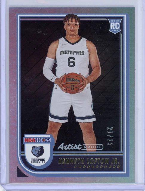 2022-23 HOOPS KENNETH Lofton Jr. Épreuve d'artiste /25 recrue RC #271 ...