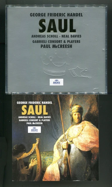 GEORG FRIEDRICH HÄNDEL, 3CD-Set, Saul, Gabrieli Consort & Players, Paul McCreesh EUR 32,00 ...