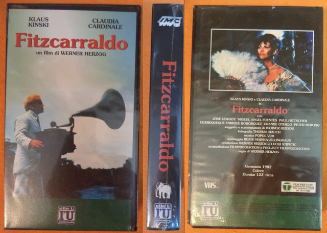 VHS FILM FITZCARRALDO sigillata Klaus Kinski Claudia Cardinale L'U (F85 ...