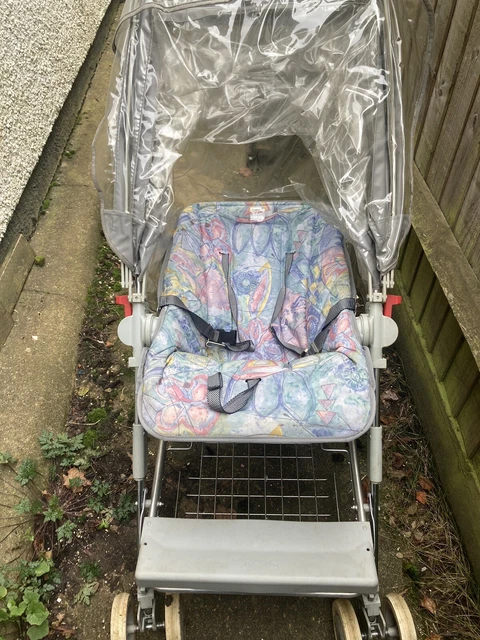 VINTAGE SILVER CROSS Wayfarer Excel Pram/Pushchair, with extras VGC £ ...