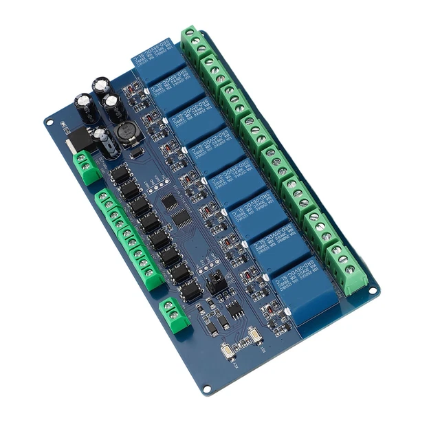 8 CHANNEL RELAY Module 8 Ways Relay Switch Module 8 Ways Input Output ...