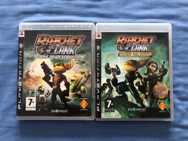 RATCHET & CLANK Quest For Booty & Tools Of Destruction PS3 Games Bundle £19.89 - PicClick UK