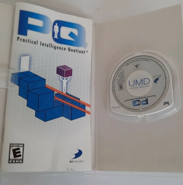 PQ PRACTICAL INTELLIGENCE Quotient (Sony PSP, 2006) D3 Publisher ...