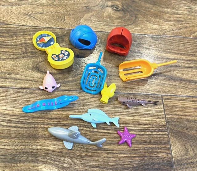 OCTONAUTS BUNDLE SEA Creatures Accessories Cbeebies Mattel Octo Compass ...