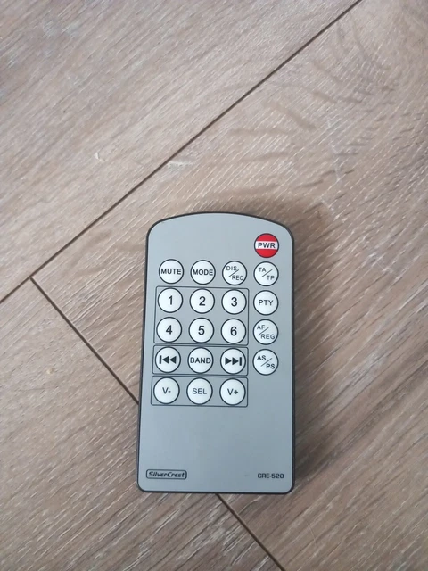 SILVERCREST CRE 520 Remote Control For Car Radio /Cd Player £10.00 ...