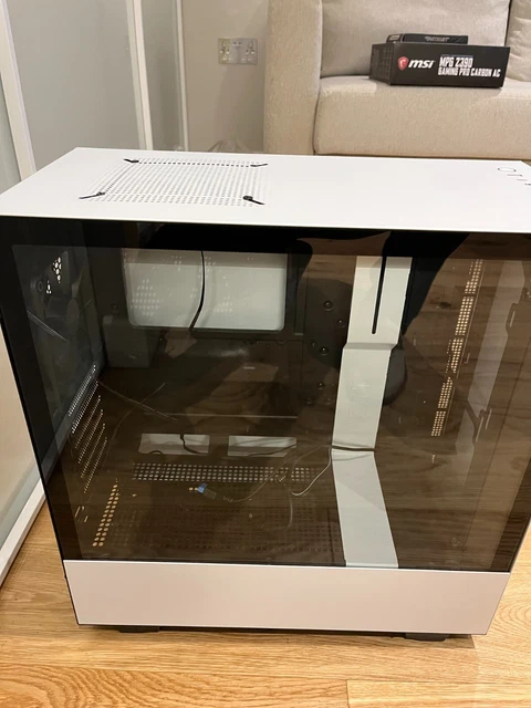 NZXT H510 WHITE Mid Tower Case EUR 54,00 - PicClick DE