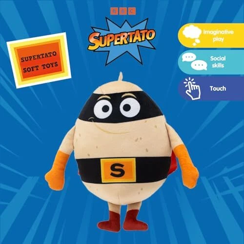 SUPERTATO TEDDY BEAR, Toys, Character from the Cbeebies Show Books ...
