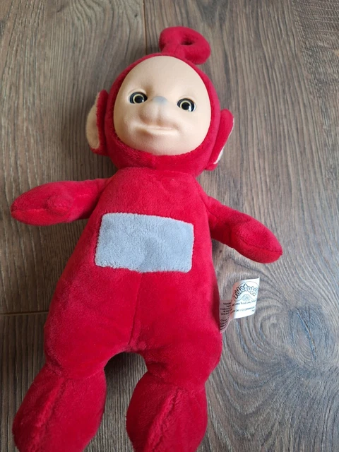 TELETUBBIES PO RED Small Talking Soft Plush Toy Press Belly £8.00 ...