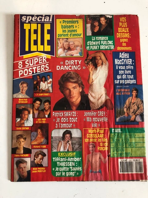 MAGAZINE REVUE SPECIAL TELE n° 21 + posters attachés vintage 92 EUR 4 ...