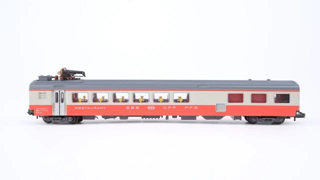 MINITRIX N 5131480 Schnellzugwagen Restaurant EW III WR SBB EUR 40,19 ...