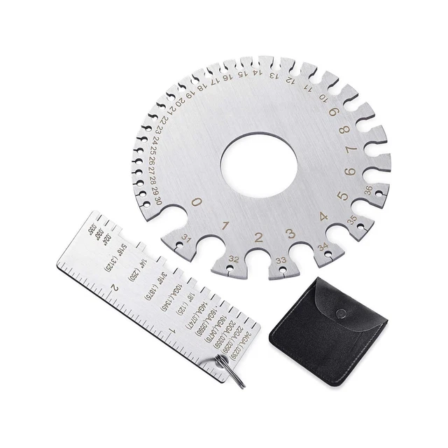 WELDING MATERIAL THICKNESS Gauge Metal Gauge Thickness Tool Metal Sheet ...