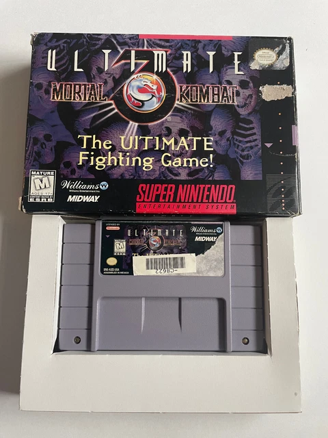 ULTIMATE MORTAL KOMBAT 3 (Super Nintendo Entertainment System, 1996 ...