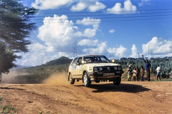 LARS-ERIK TORPH BJ RN Cederberg, Volkswagen Golf WRC Rally 1988 Racing Old Photo EUR 7,37 ...