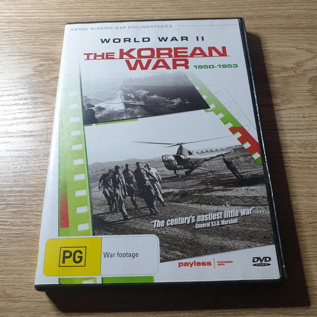WORLD WAR 2 The Korean War 1950-1953 DVD Documentary R4 FREE POST $12. ...