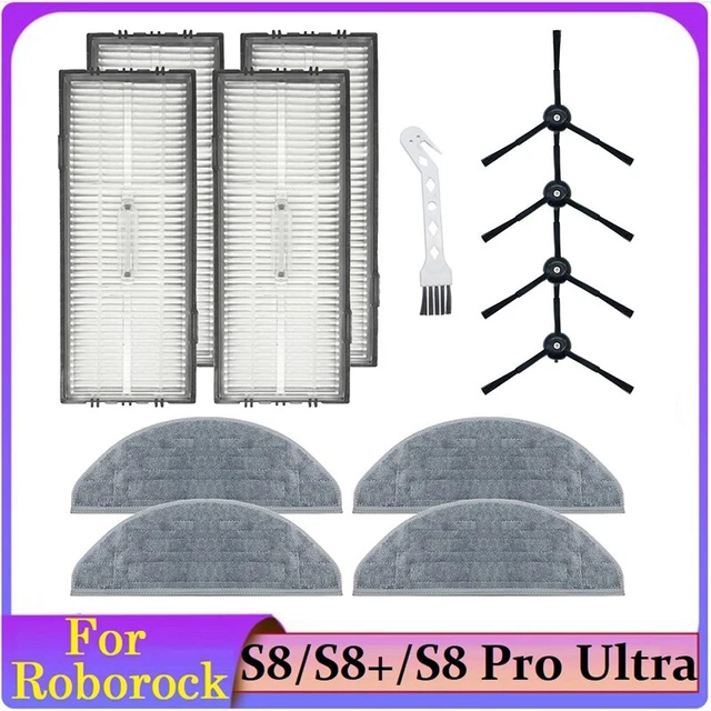 ACCESSOIRES DE REMPLACEMENT pour Roborock S8 Pro Ultra /S8+/S8 Robot Aspira6340 EUR 16,79 ...