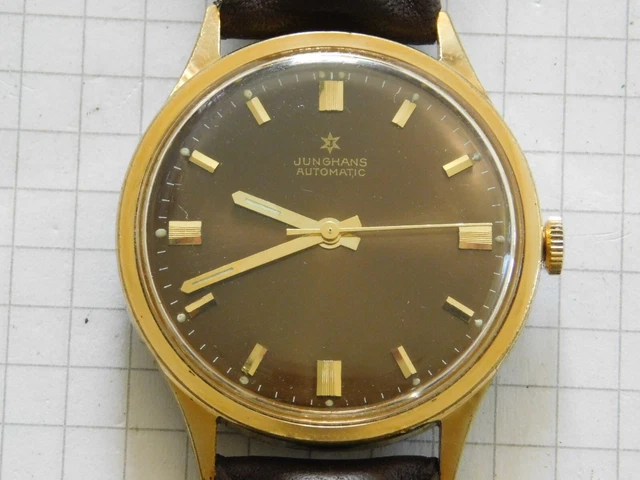 ARMBANDUHR JUNGHANS AUTOMATIC Herrenuhr ETA 2451,Junghans 651 aus den ...