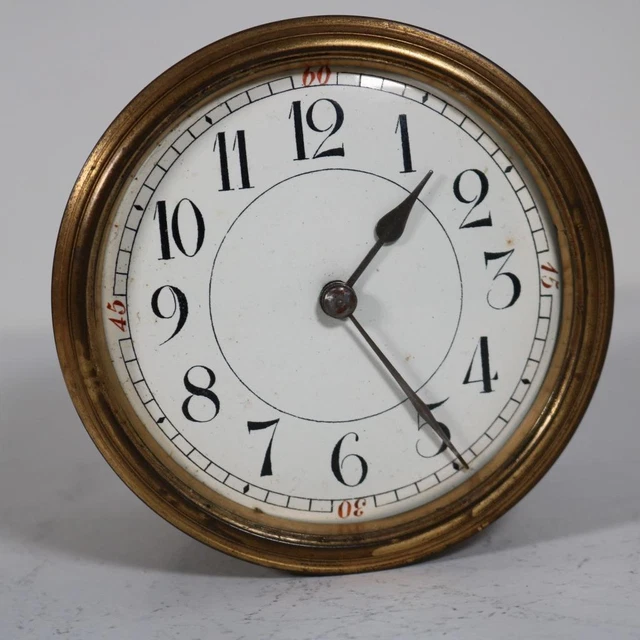 ANTIQUE FRENCH 8 DAY CYLINDER DRUM MANTEL CLOCK MOVEMENT for parts or ...