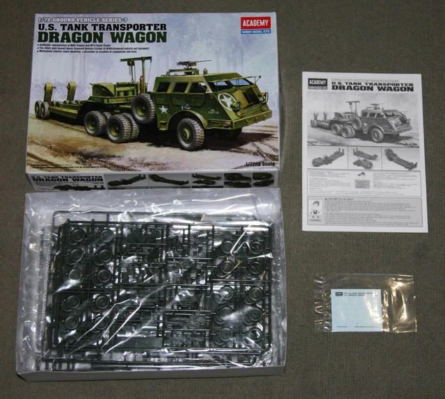 MAQUETTE 1:72 U.S. Tank Transporter Dragon Wagon Academy réf. 13409 ...