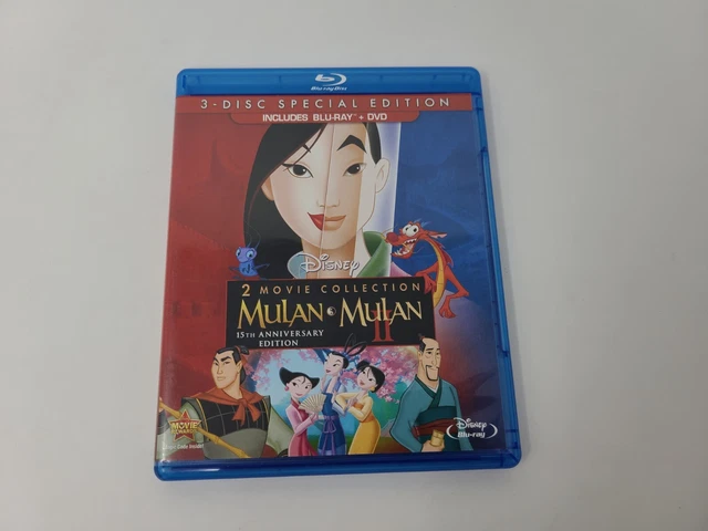 MULAN & MULAN 2 Disney Blu-Ray + DVD (Double Feature) EUR 16,56 - PicClick IT