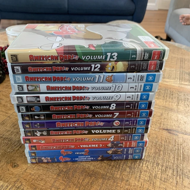 AMERICAN DAD DVDS Vol 1-13 Collection $40.50 - PicClick AU