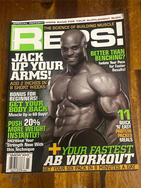 REPS! #13 BODYBUILDING muscle exercise magazine MORRIS MENDEZ Spring ...