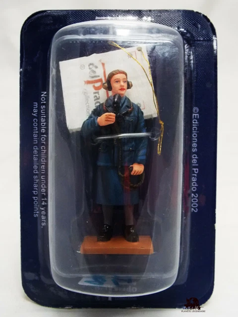 FIGURINE COLLECTION DEL Prado Aviatrice RAF 1942 Opératrice entre de ...