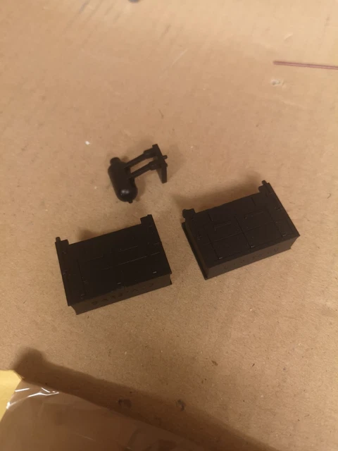 O SCALE BR MK1 COACH Battery BOXES n Dynamo AS SEEN £0.99 - PicClick UK