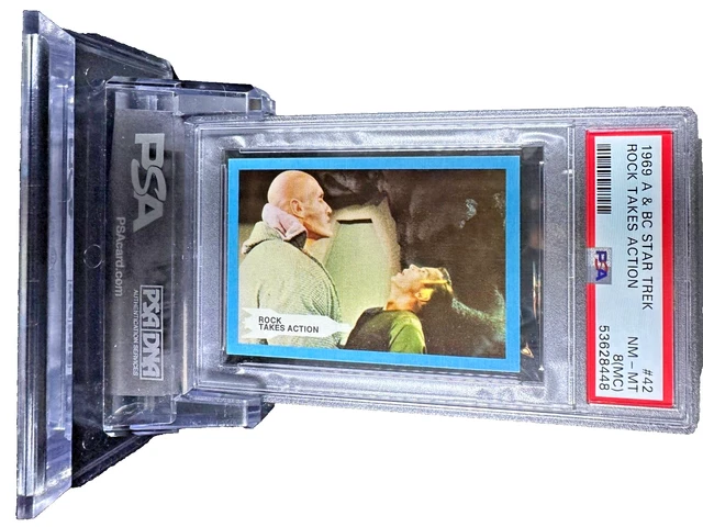 1969 A&BC STAR Trek RUK TAKES ACTION #42 NM-MINT 8(MC) - Vintage garno ...