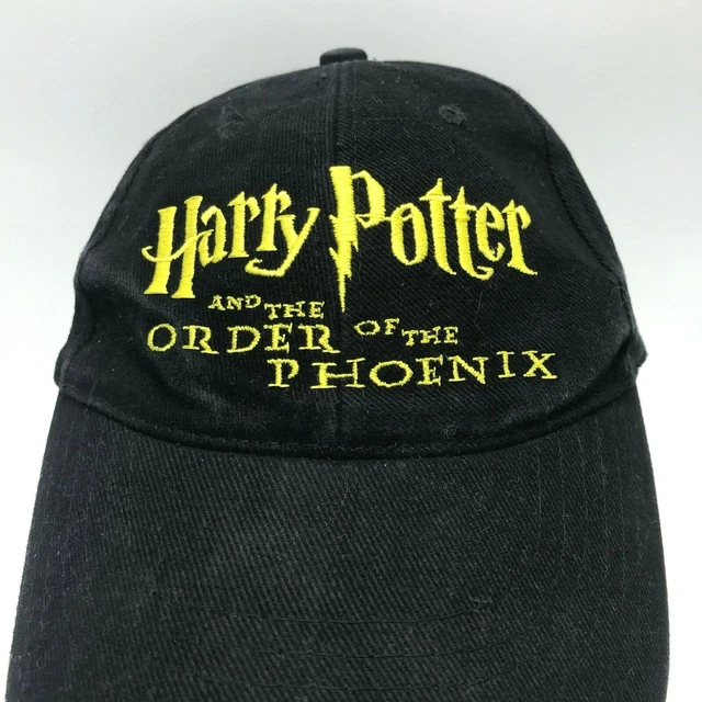HARRY POTTER AND The Order Of The Pheonix Hat Cap Black Cotton 2003 ...
