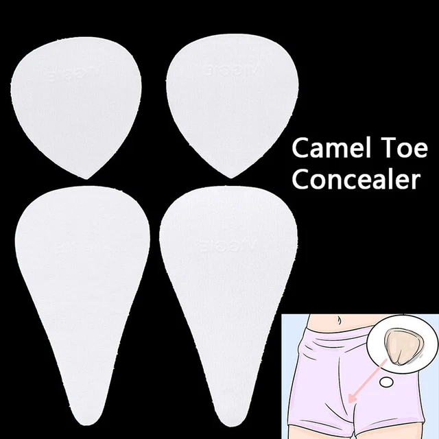 REUSABLE AVOID CAMEL Toe Self-Adhesive Layers Camel Toe Concealer ...