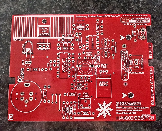 STATION DE SOUDAGE originale Hakko 936 PCB par moutoulos ™ EUR 12,03 - PicClick FR
