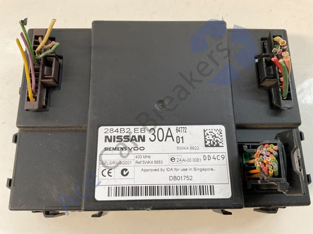 NISSAN NAVARA 04-11 Pre-Facelift Body Control Module BCM Unit ...