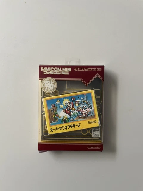 NINTENDO SUPER MARIO Bros 20th Anniversary Famicom Mini GameBoy Advance ...