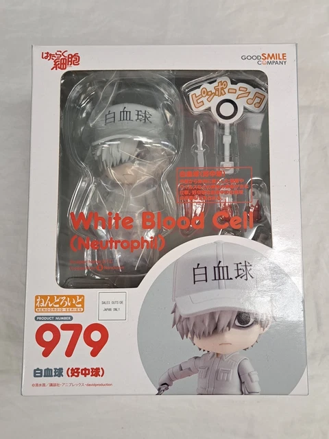 WHITE BLOOD CELL Neutrophil Nendoroid 979 Cells at Work Action Figure ...