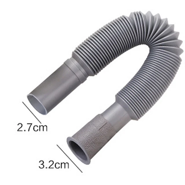 TUYAU TUBULAIRE EN PVC pour évier domestique tuyau anti-odeur flexible ...