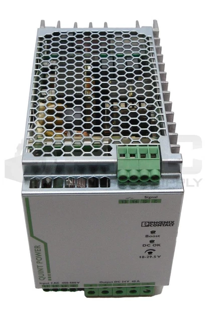 PHOENIX CONTACT QUINT-PS/3AC/24DC/40 Power Supply 400-500V 2866802 $210 ...