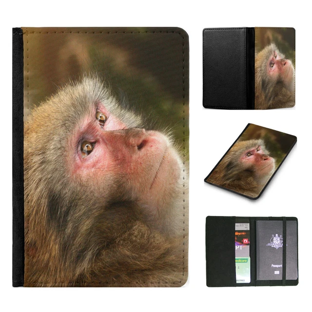 PASSPORT ITINERARY ORGANIZER|CUTE Adorable Brown Monkey Ape 15 $14.95 ...