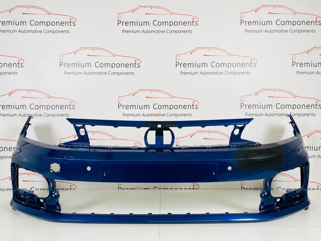 VW POLO R Line Mk6 Genuine Blue Front Bumper 2017-2022 [I29] £199.00 ...
