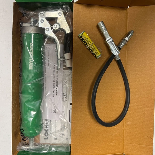 LOCKNLUBE HEAVY DUTY Pistol Grip Grease Gun – USED $52.74 - PicClick CA