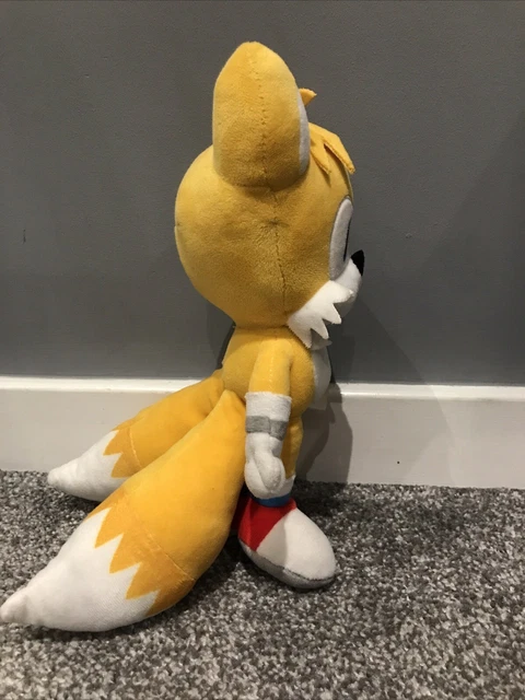 TAILS OFFICIAL 12& LARGE PLUSH SOFT TOY TEDDY From SONIC the Hedgehog ...