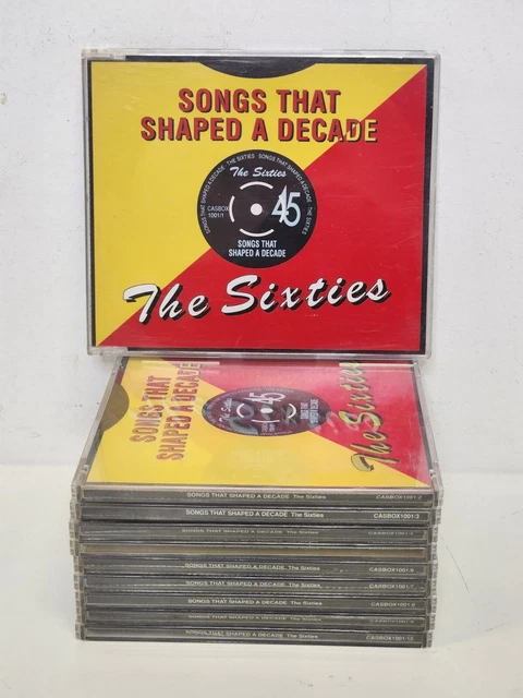 SONGS THAT SHAPED A Decade - The Sixties - 10 CD Set - 200 Songs $39.99 ...