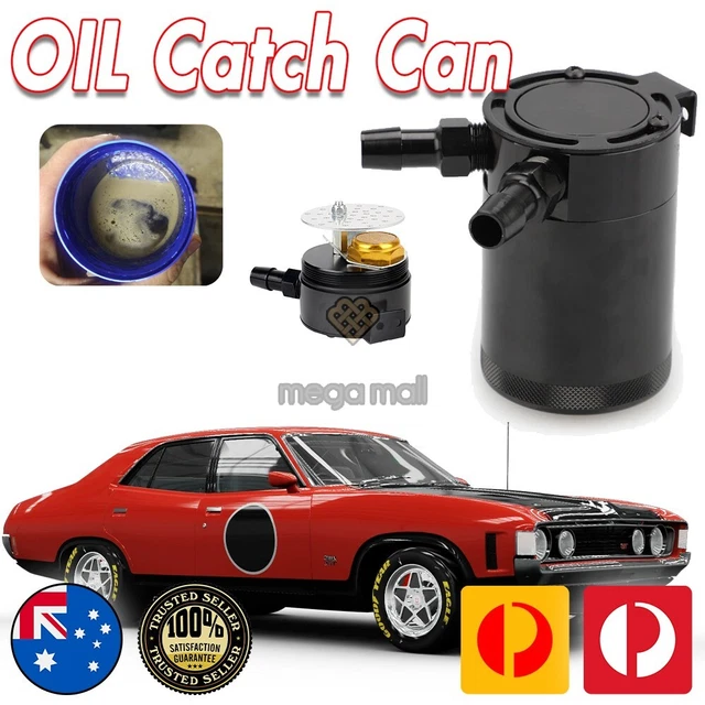 FOR FORD FALCON XA XB XC XY BA BF FG Oil Catch Can + Fitting Kit £54.38 ...