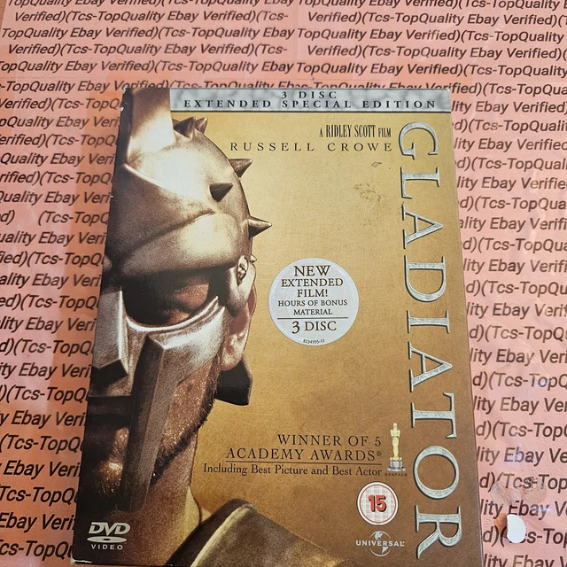 GLADIATOR (3 DISC Extended Special Edition) [DVD] £3.52 - PicClick UK