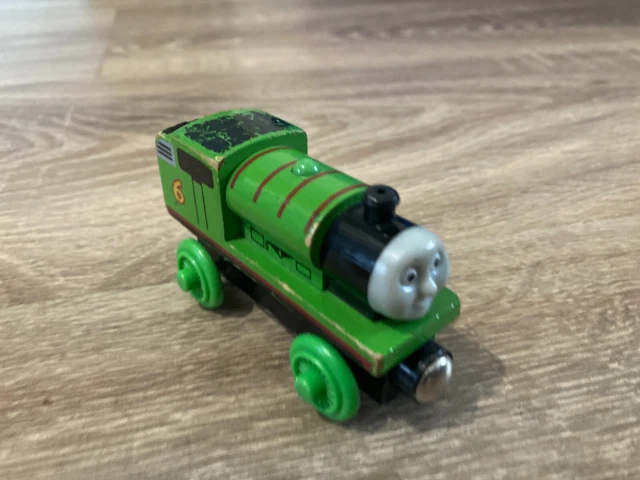 WOODEN PERCY TRAIN From Thomas The Tank engine & Friends Toy Kids RARE ...