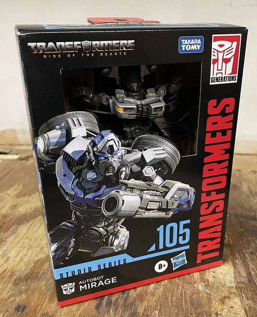 TRANSFORMERS STUDIO SERIES Autobot Mirage Deluxe Rise of The Beasts 105 ... TRANSFORMERS STUDIO SERIES Autobot Mirage Deluxe Rise of The Beasts 105 ...